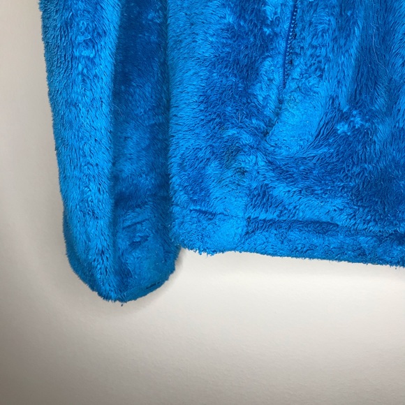 The North Face | Jackets & Coats | North Face Osito Blue Fuzzy Jacket ...